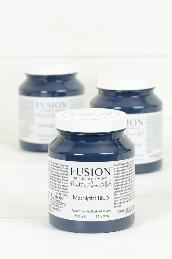 Fusion Mineral Paint Midnight Blue – Chaleureux